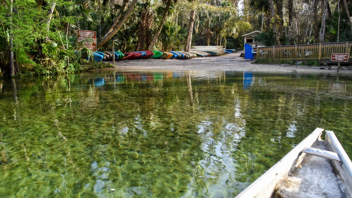Kayaking at Wekiwa Springs – Three on the Road